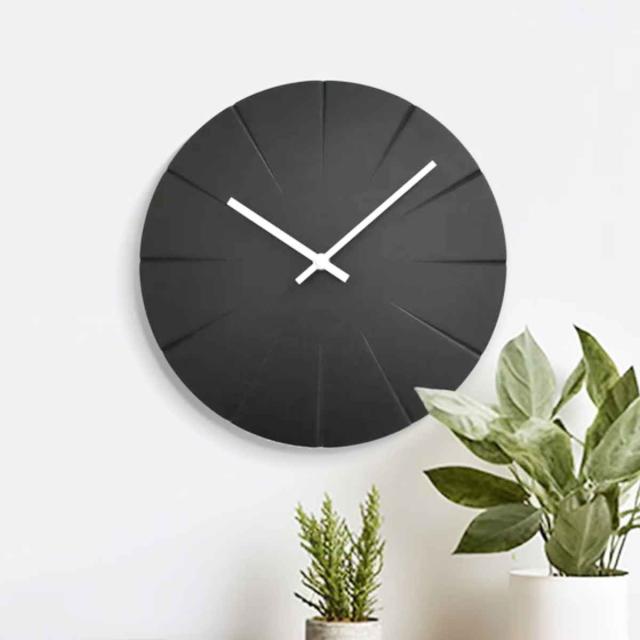 掛け時計 モダンアート アプリクス 直径30cm （ 時計 壁掛け時計 ウォールクロック アナログ 壁 かけ時計 掛時計 静か 単三電池 ...