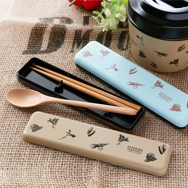 コンビセット 箸 スプーン ファーマーズマーケット 18cm HAKOYA （ カトラリー お弁当グッズ ランチグッズ 持ち運び お箸 はし 箸＆スプの通販はau PAY マーケット ...