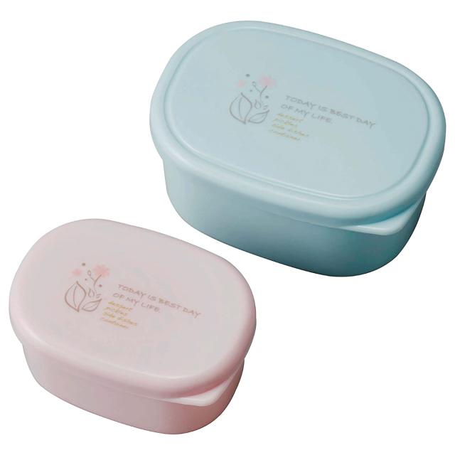 保存容器 シール容器 フラワー 2P （ お弁当箱 弁当箱 デザートケース 55ml 130ml 入れ子式 日本製 フルーツケース ランチボックス 保存 の通販はau PAY マーケット ...
