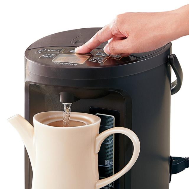 象印 電気ポット 2.2L VE電気まほうびん 優湯生 （ ZOJIRUSHI 象印マホービン 湯沸しポット 保温ポット 魔法瓶 保温 2.2リットル 給湯ポット 湯沸かし器 温度設定 蒸気セーブ 時短 節約 お湯 沸騰 ドリップ コーヒー ）