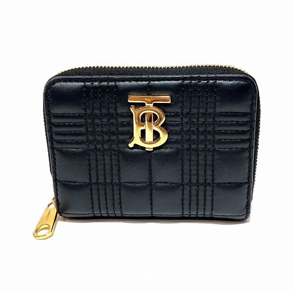 バーバリー Burberry ローラキルティング ジップウォレット 8049292 ブランド小物 カードケース 小銭入れ ユニセックス 財布【中古】
