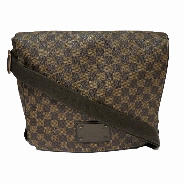 ルイヴィトン Louis Vuitton ダミエ ブルックリンMM N51211 バッグ ショルダーバッグ メンズ【中古】
