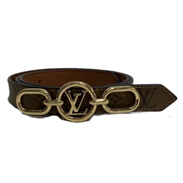 ルイヴィトン Louis Vuitton モノグラム サンチュール・LV プリム リバーシブル M0547 ブランド小物 ベルト レディース【中古】