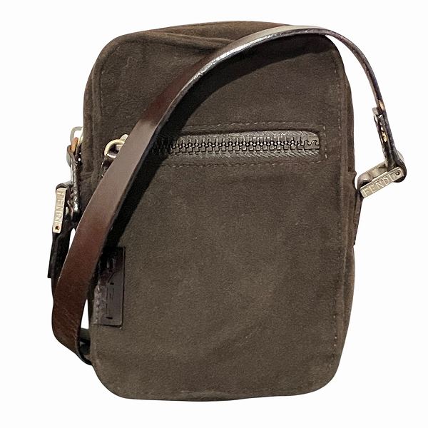 フェンディ FENDI ブラウン ポーチ バッグ ショルダーバッグ ユニセックス【中古】