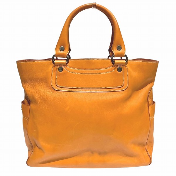 セリーヌ CELINE ブギーバッグ CE00・13 オレンジ トートバッグ ハンドバッグ レディース【中古】