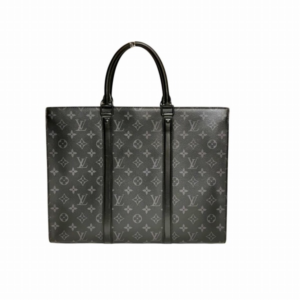 ルイヴィトン Louis Vuitton モノグラムエクリプス サックプラ・ホリゾンタルジップ M45265 バッグ ビジネスバッグ ブリーフケース メンズ【中古】