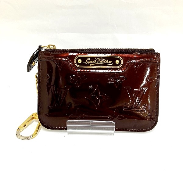 ルイヴィトン Louis Vuitton モノグラムヴェルニ ポシェットクレNM M93557 ブランド小物 ケース ユニセックス【中古】