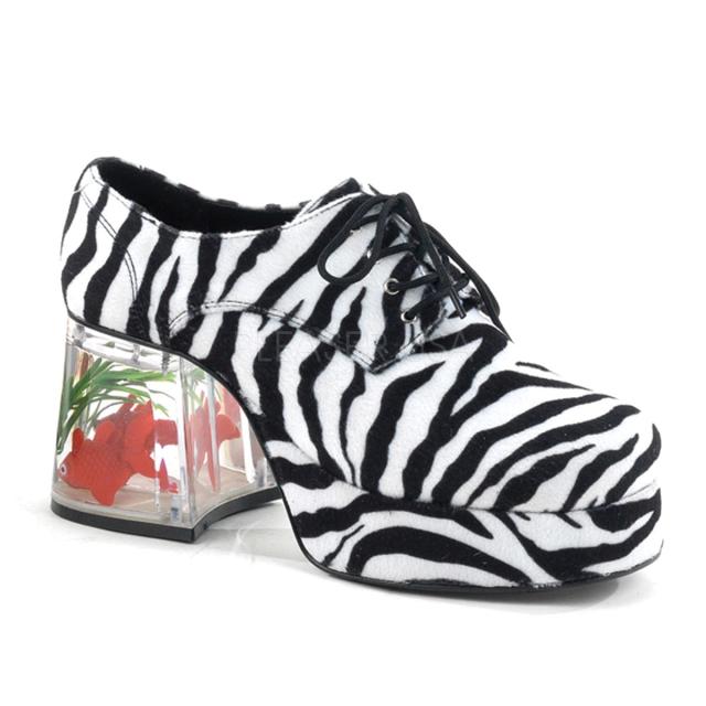Funtasma PIMP-02 3 1/2inch Heel, 1 1/2inch PF #Men's Disco Platform w/Floating Fish◆取り寄せ