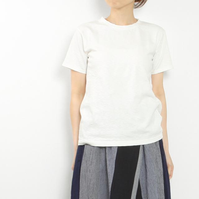 ao アオ スラブ天竺ガーゼTシャツ 00292