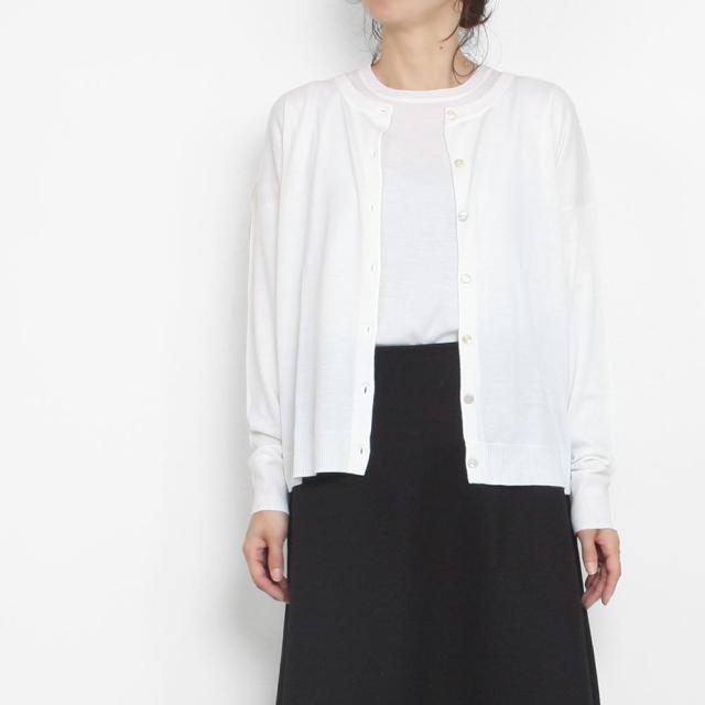 HELIOPOLE エリオポール クルーカーディガン 4208-9912