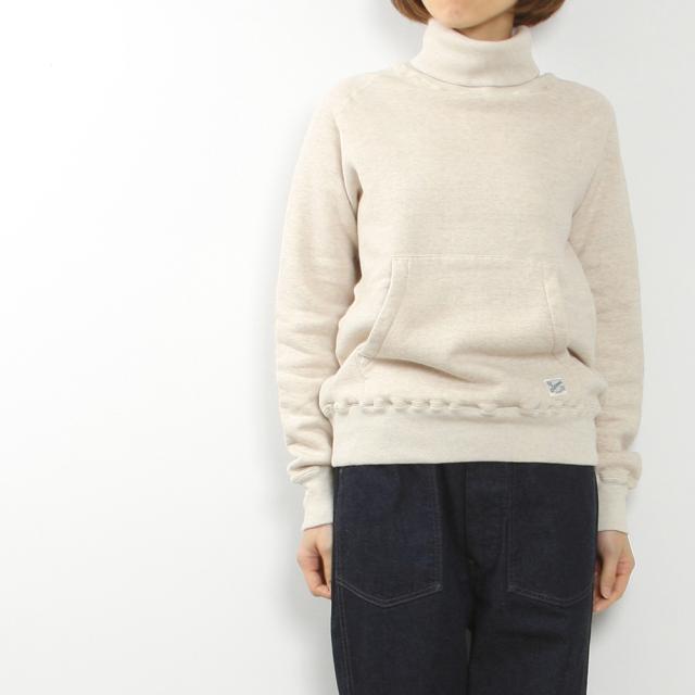 Kepani ケパニ ラフィー裏起毛スウェットタートルネック　Manchester-3 KP1601