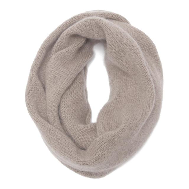 evam eva エヴァムエヴァ mohair lily loop stole E233G082