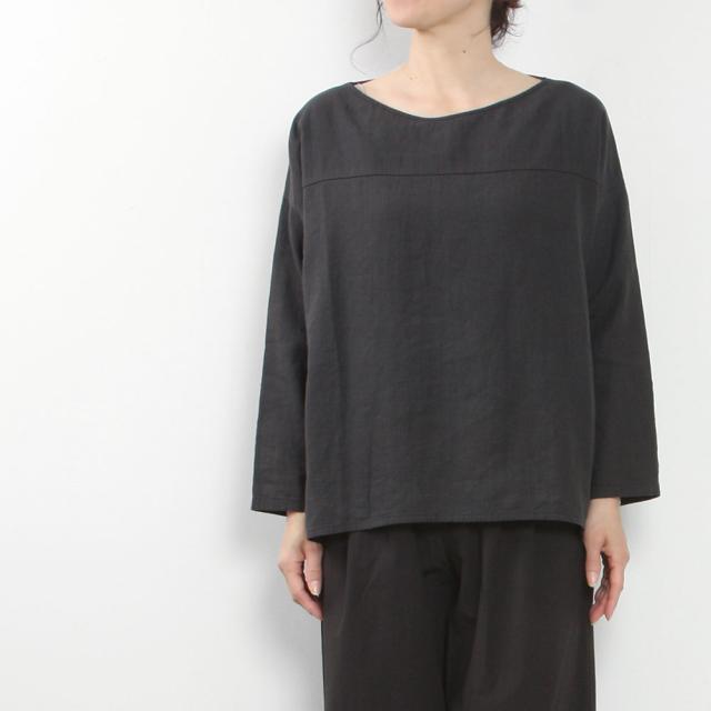evam eva エヴァムエヴァ water linen pullover E241T062
