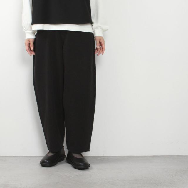 caqu サキュウ regular line 綿麻ツイル バレルパンツ 36221