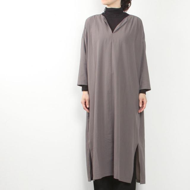 evam eva エヴァムエヴァ tuck one-piece E243T045