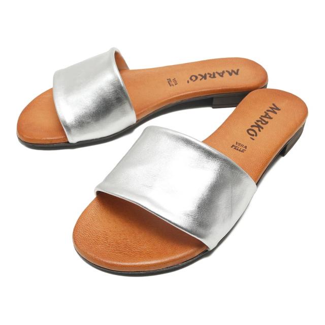 MARKO マルコ レザーフラットサンダル　 225115