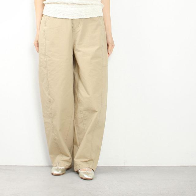 NOMBRE IMPAIR ノンブルアンペール コットンウェザー カーヴィーパンツ 04-204-5