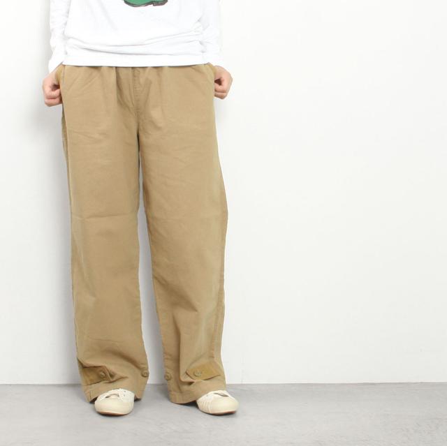 caqu サキュウ コットンリネンライナーパンツ 14010