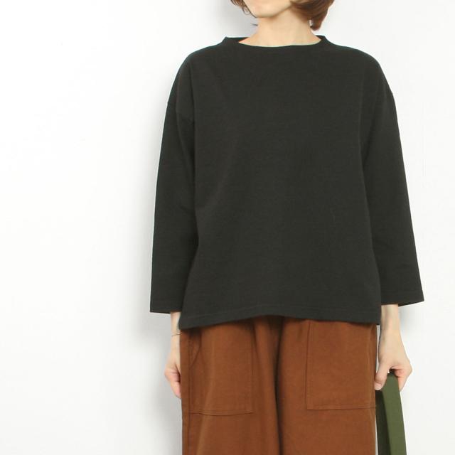 OMNIGOD オムニゴッド Boat neck mannish shirt 59-880N