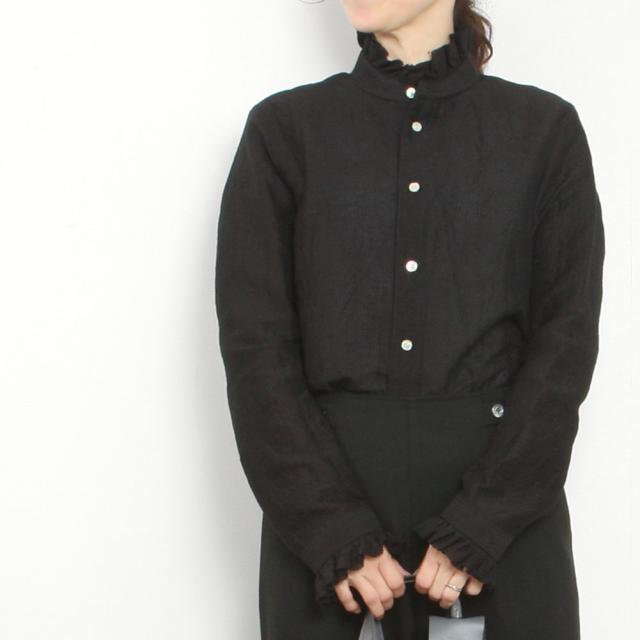 R&D.M.Co- アールアンドディーエムコー SHADING CHECK FRILL COLLAR SHIRT NO.7539