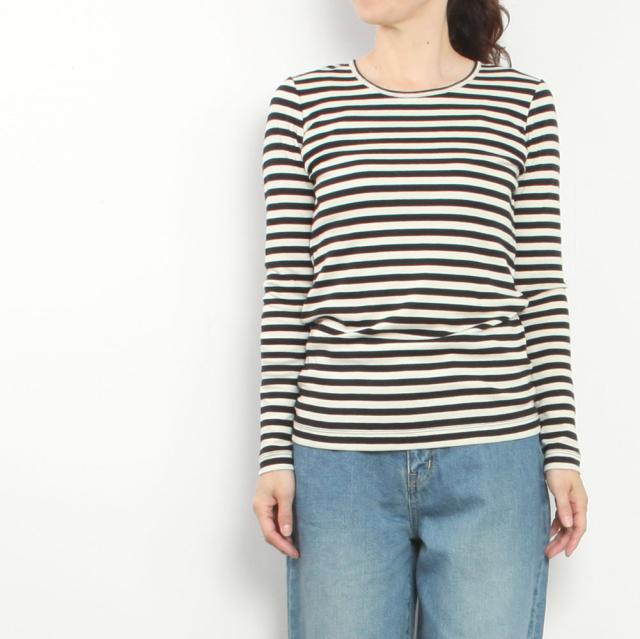 by Basics バイベーシックス Ｕネックカットソー AB4302-52