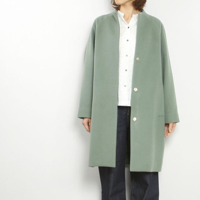 NOMBRE IMPAIR ノンブルアンペール ウールシャギー ボトルネックコート 00-201-5