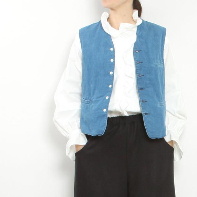 R&D.M.Co- アールアンドディーエムコー INDIGO L.C　WAISCOAT NO.7673