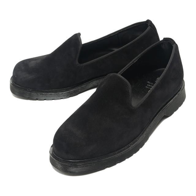 CROWN クラウン CREST SUEDE SLIPPER SUEDE BLACK