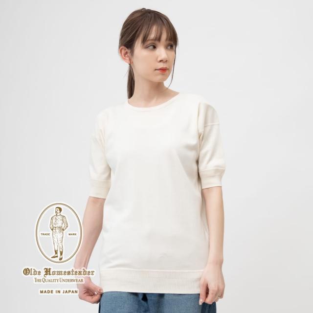 オールドホームステッダー Olde steader クルーネック ショートスリーブ 半袖 Tシャツ メンズ レディース 無地 S/S CREW NECK SHORT SLEEVE US003 インターロック フライス インナー 日本製