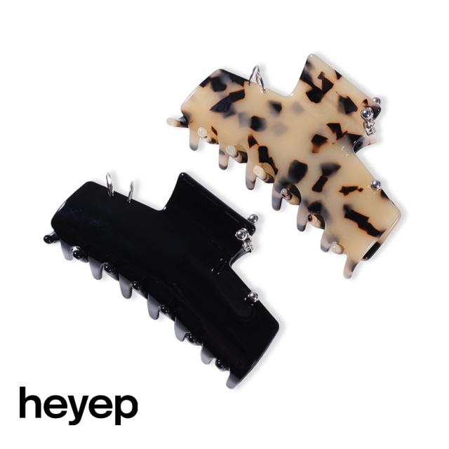 heyep(ヘイップ)/Piercing Hair Clip-Medium(ピアシングヘアクリップ ミディアム)/ピアス風 ヘアアクセ  髪留め ヘアアレンジ ギフト