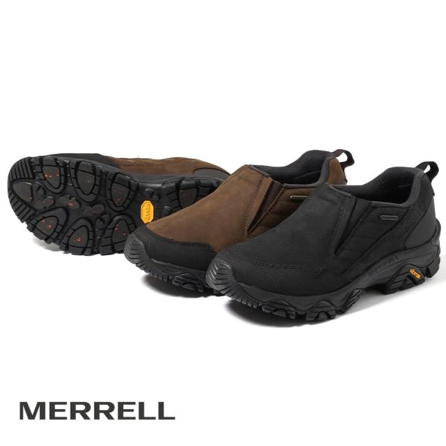 MERRELL（メレル）COLDPACK 3 THERMO MOC WATER PROOF（コールドパック3 サーモ モック ウォータープルーフ）靴 スノーシューズ 冬靴 防水 防滑 ビブラム VIBRAM アークティックグリップ インサレーション モックシューズ