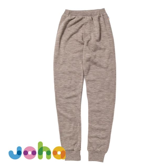 joha(ヨハ)/WOOL PANTS (ウール パンツ)/メリノウール キッズ レディース スウェット レギンス スパッツ インナー 肌着