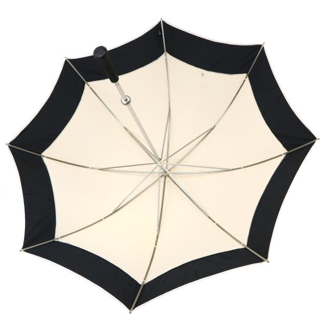 ココマーク ロゴ 傘 長傘 アンブレラ 手開き式 レザー ナイロン