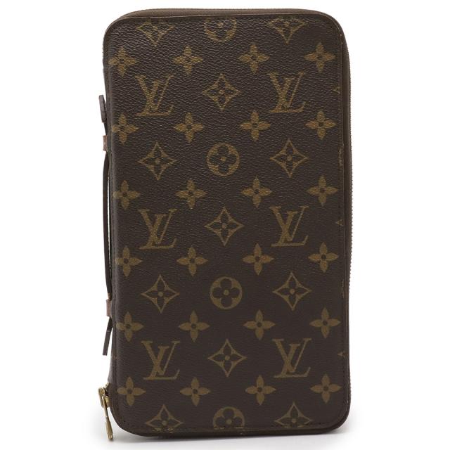 LOUIS VUITTON ルイ ヴィトン モノグラム ポッシュ エスカパド トラベルケース セカンドバッグ クラッチバッグ ハンドバッグ M60113