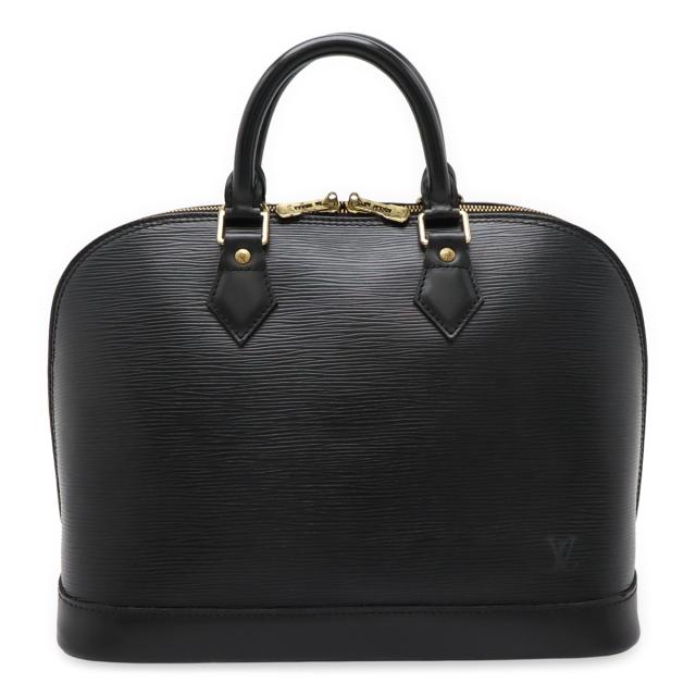 LOUIS VUITTON ルイ ヴィトン エピ アルマ ハンドバッグ レザー ノワール 黒 ブラック ゴールド金具 M52142