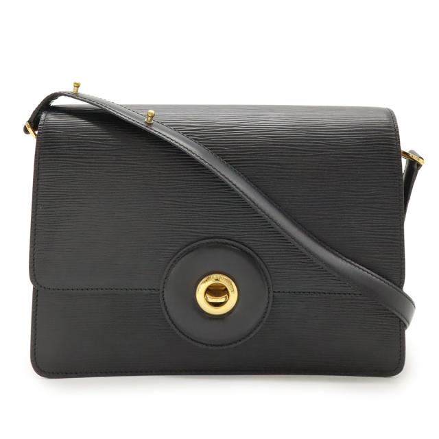 LOUIS VUITTON ルイ ヴィトン エピ フリーラン ショルダーバッグ ポシェット レザー ノワール 黒 ブラック ゴールド金具 M52402