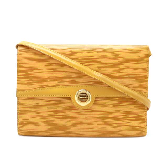 LOUIS VUITTON ルイ ヴィトン エピ アルシュ ショルダーバッグ ポシェット 2WAY 斜め掛け クラッチバッグ タッシリイエロー 黄色 M52577