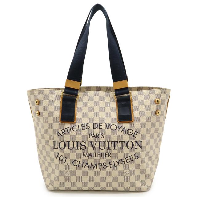 LOUIS VUITTON ルイ ヴィトン ダミエアズール プランソレイユ カバPM トートバッグ ショルダーバッグ セミショルダー 肩掛け N41179