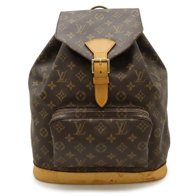 LOUIS VUITTON ルイ ヴィトン モノグラム モンスリGM リュックサック バッグパック ショルダーバッグ M51135