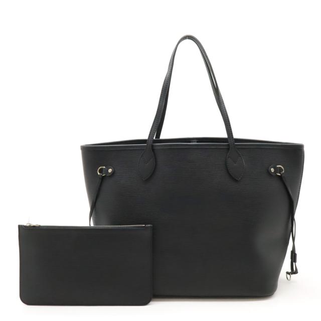 LOUIS VUITTON ルイ ヴィトン エピ ネヴァーフルMM トートバッグ ショルダーバッグ 肩掛け レザー ノワール 黒 ブラック ポーチ付き M40932