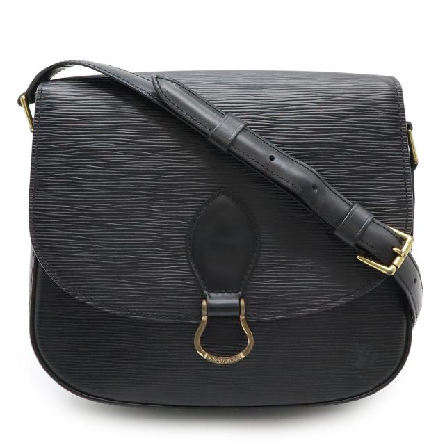 LOUIS VUITTON ルイ ヴィトン エピ サンクルー ショルダーバッグ ポシェット 斜め掛け レザー ノワール 黒 ブラック ゴールド金具 M52192
