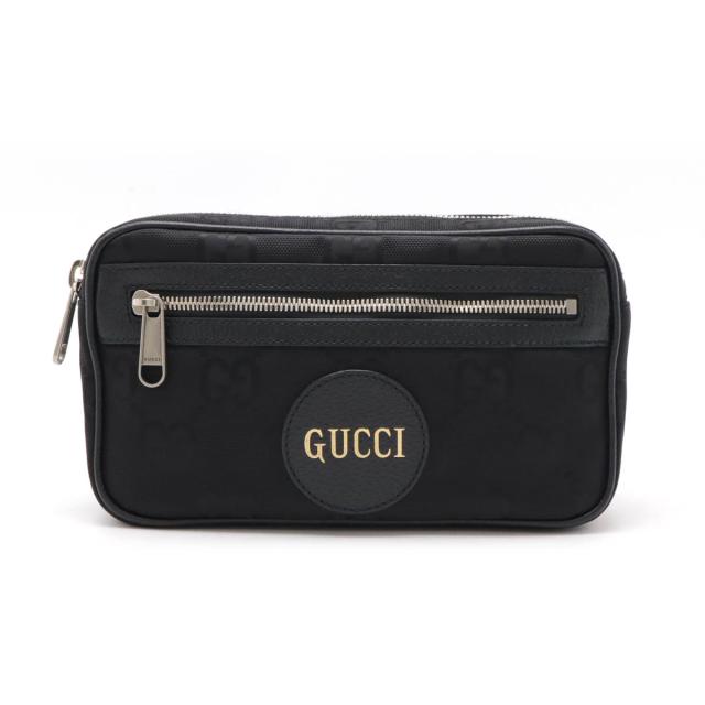 GUCCI グッチ Gucci Off The Grid オフザグリッド ベルトバッグ ボディバッグ ウエストバッグ ナイロンキャンバス レザー ブラック 黒 631341