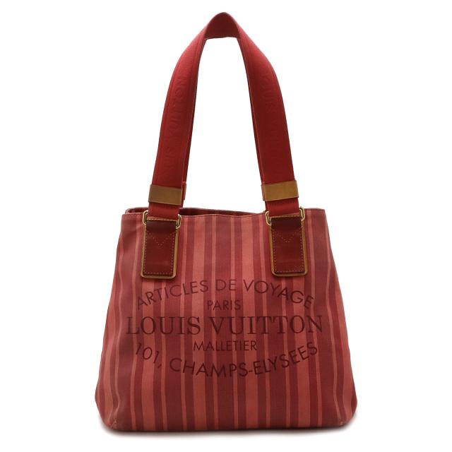 LOUIS VUITTON ルイ ヴィトン プランソレイユ カバPM トートバッグ ショルダーバッグ セミショルダー キャンバス ルージュグルナディーヌ M94146