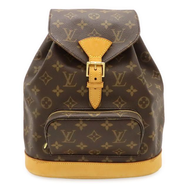 LOUIS VUITTON ルイ ヴィトン モノグラム モンスリMM リュックサック バックパック ショルダーバッグ M51136