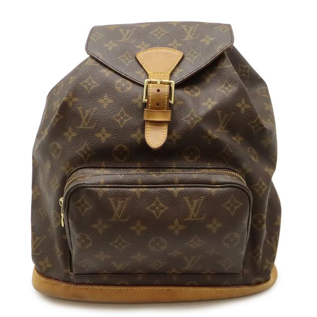 LOUIS VUITTON ルイ ヴィトン モノグラム モンスリGM リュックサック バッグパック ショルダーバッグ M51135