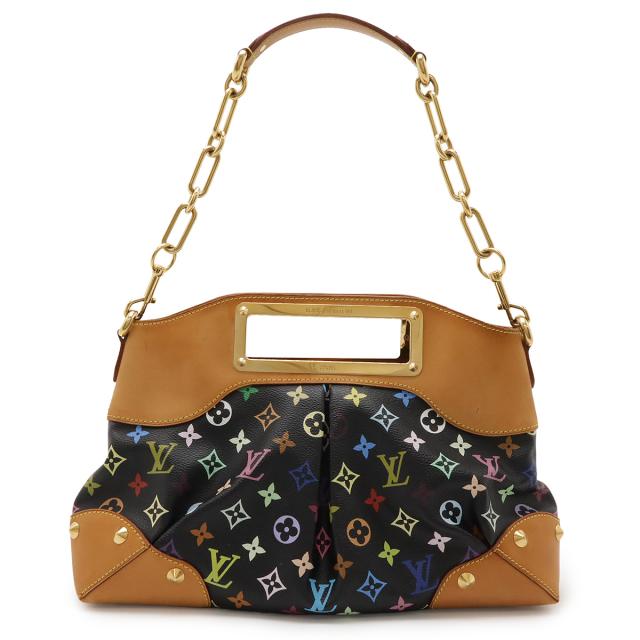 LOUIS VUITTON ルイ ヴィトン モノグラムマルチカラー ジュディMM ハンドバッグ 2WAY ショルダーバッグ 肩掛け ノワール 黒 ブラック M40256
