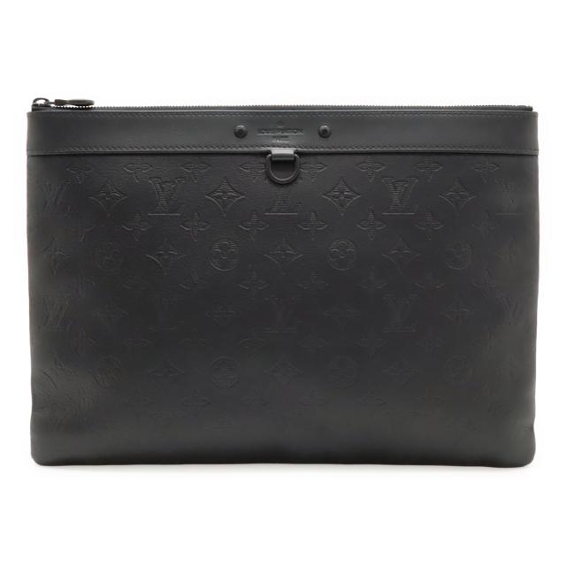 LOUIS VUITTON ルイ ヴィトン モノグラムシャドウ ポシェット ディスカバリー クラッチバッグ セカンドバッグ M62903