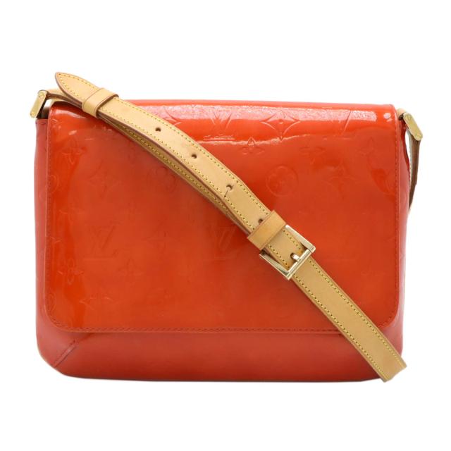 LOUIS VUITTON ルイ ヴィトン モノグラムヴェルニ トンプソン ストリート ショルダーバッグ ワンショルダー セミショルダー ルージュ レッド M91008