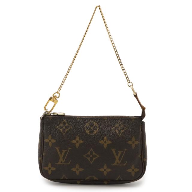 LOUIS VUITTON ルイ ヴィトン モノグラム ミニポシェット アクセソワール アクセサリーポーチ マルチポーチ 小物入れ M58009