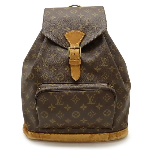 LOUIS VUITTON ルイ ヴィトン モノグラム モンスリGM リュックサック バッグパック ショルダーバッグ M51135
